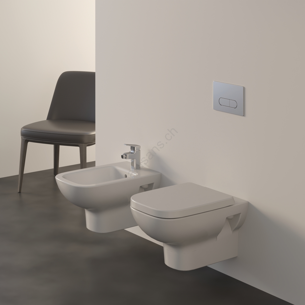 Ideal Standard T471701 - WC suspendu sans bride I.LIFE A céramique ...