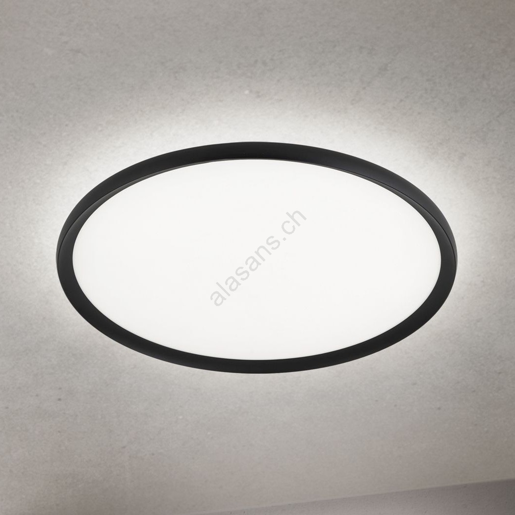 Orion - Plafonnier LED KANT LED/50W/230V 2700/3000/4000K Ø 60 cm noir ...