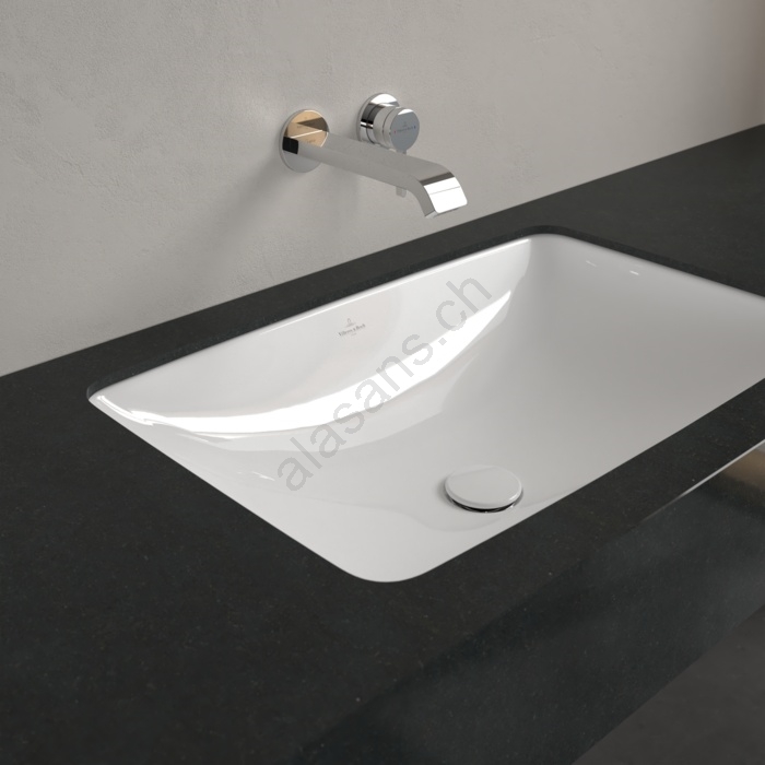 Villeroy & Boch 4A580001 - Lavabo encastré LOOP&FRIENDS 61x38 cm ...